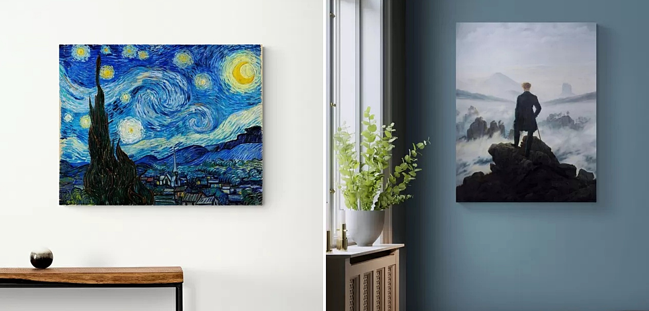 Reprodukcje słynnych obrazów jako stylowa ozdoba salonu | Weranda.pl