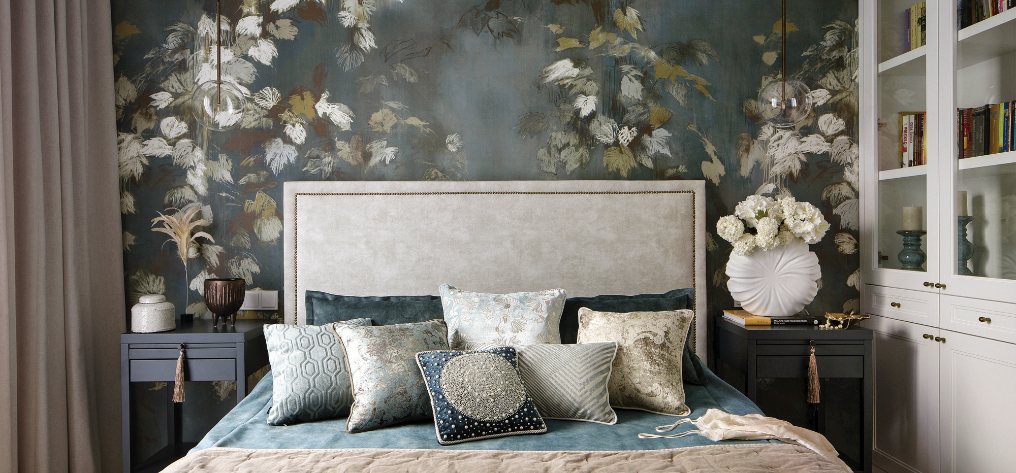 Ściana za łóżkiem w sypialni – 10 pomysłów, jak ją ciekawie wykończyć i ...